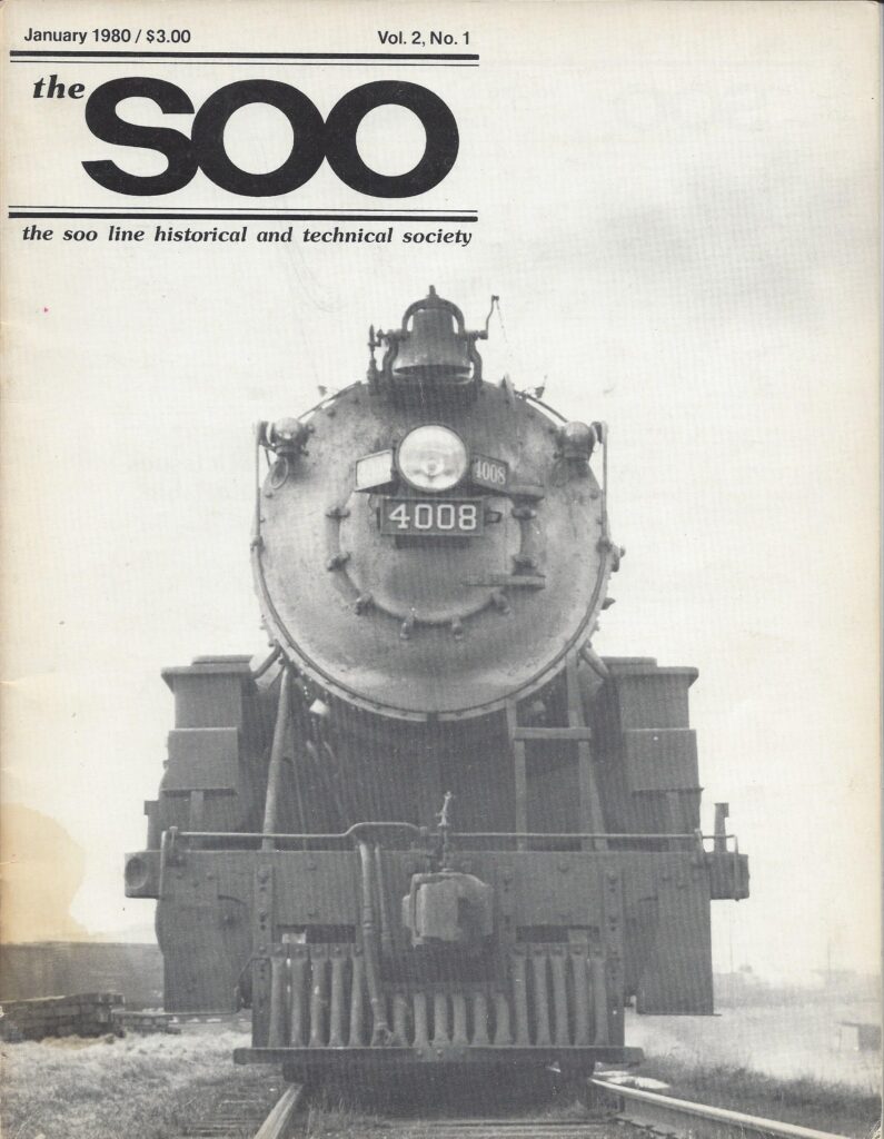 Vol. 2 Issue 1 – The Soo Line Historical and Technical Society