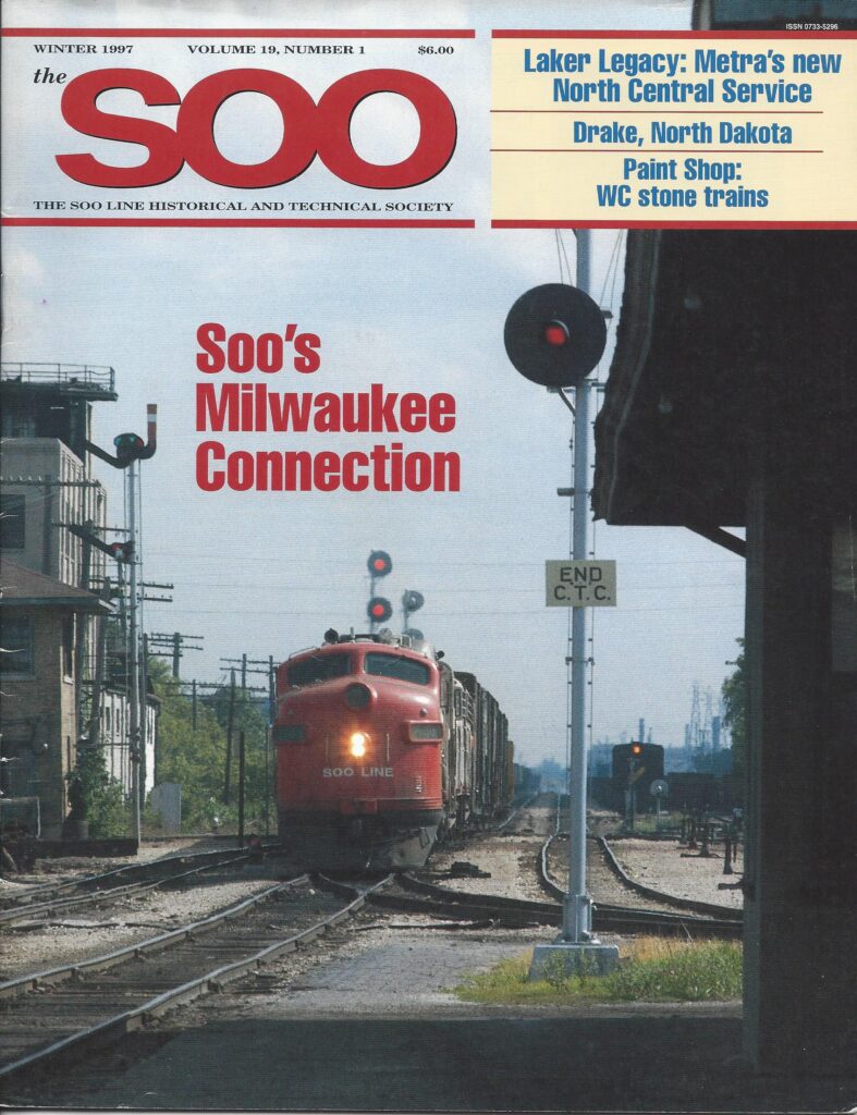 Vol. 19 Issue 1 – The Soo Line Historical and Technical Society