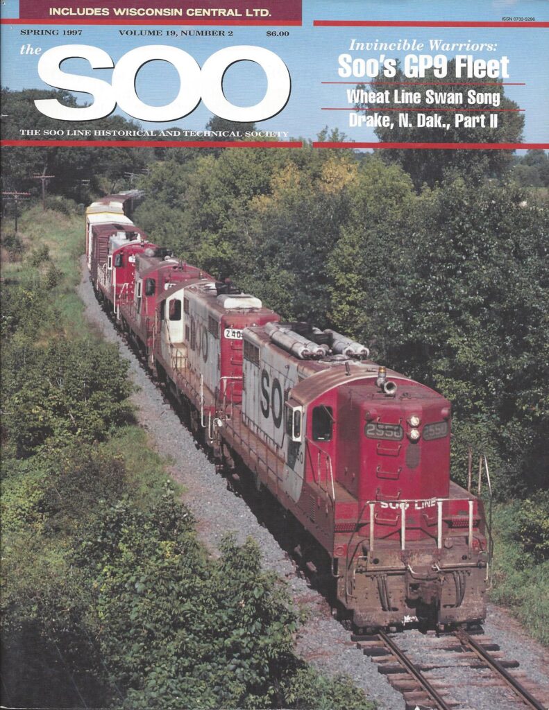 Vol. 19 Issue 2 – The Soo Line Historical and Technical Society