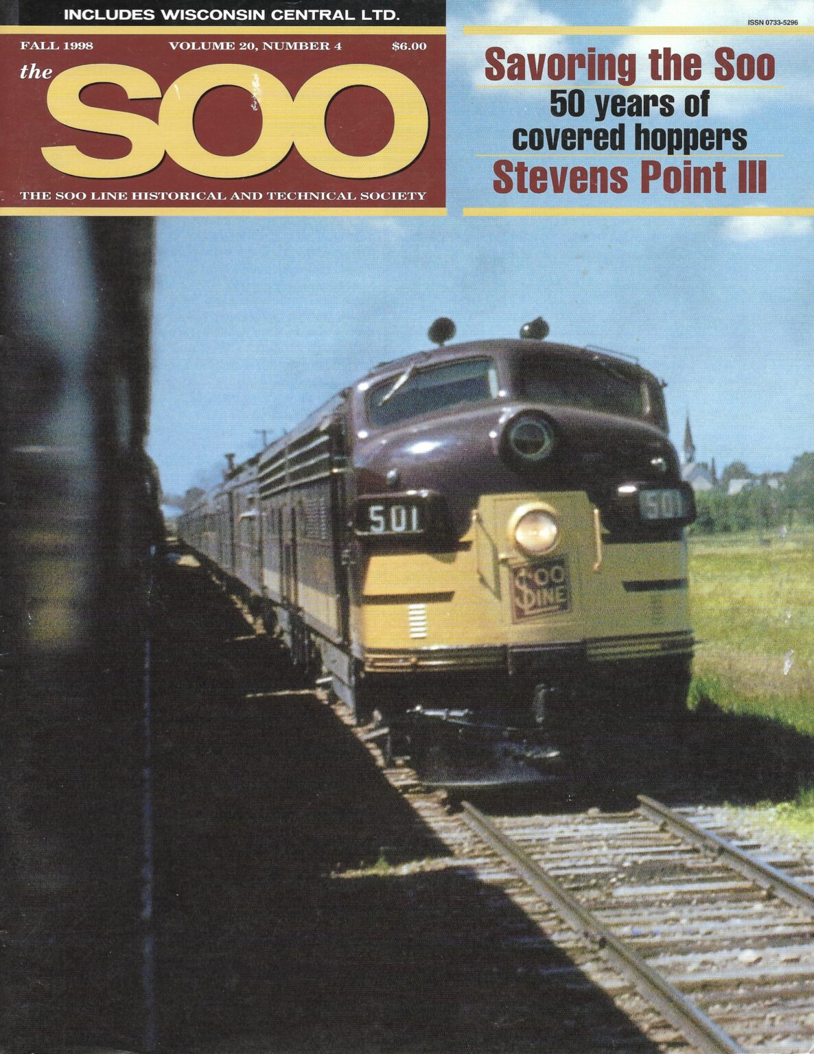 Vol. 20 Issue 4 – The Soo Line Historical and Technical Society